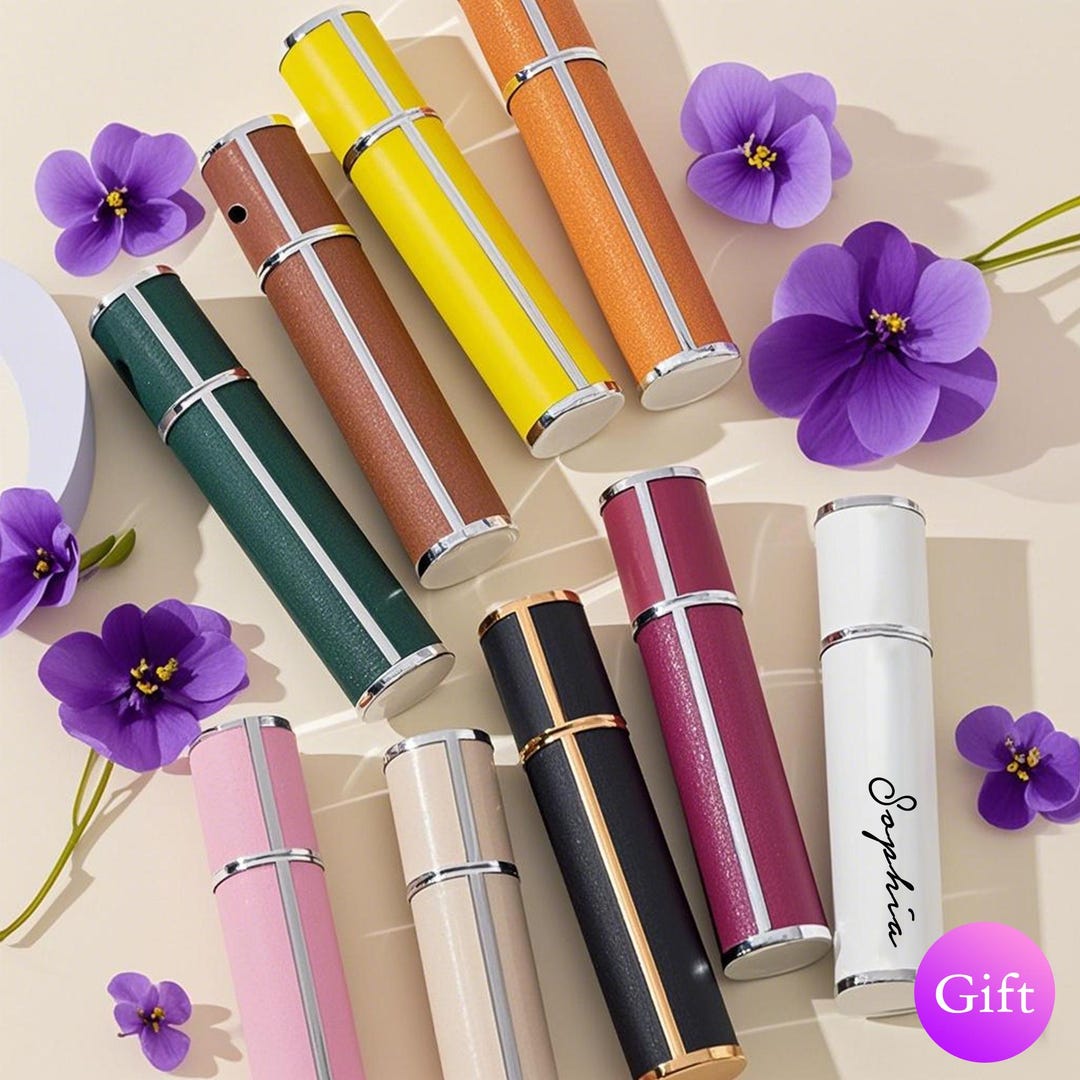 Custom Perfume Bottle for Bridesmaid With Name, Personalized Travel ...