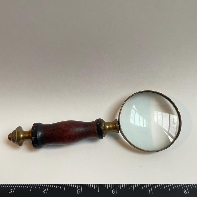 Antique Magnifying Glass - Etsy