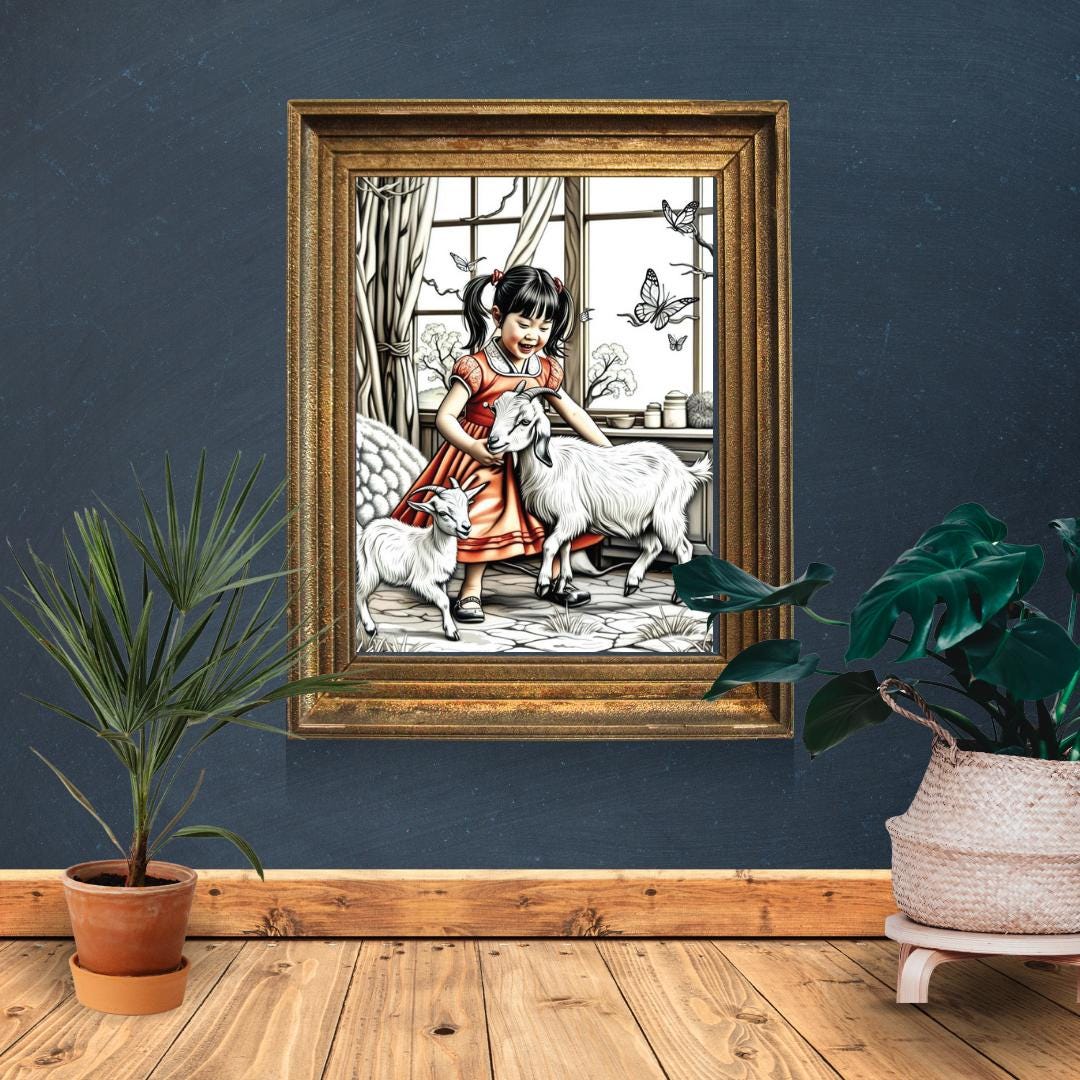 Digital Coloring Book,colorful Coloring for All Ages, Printable Book ...