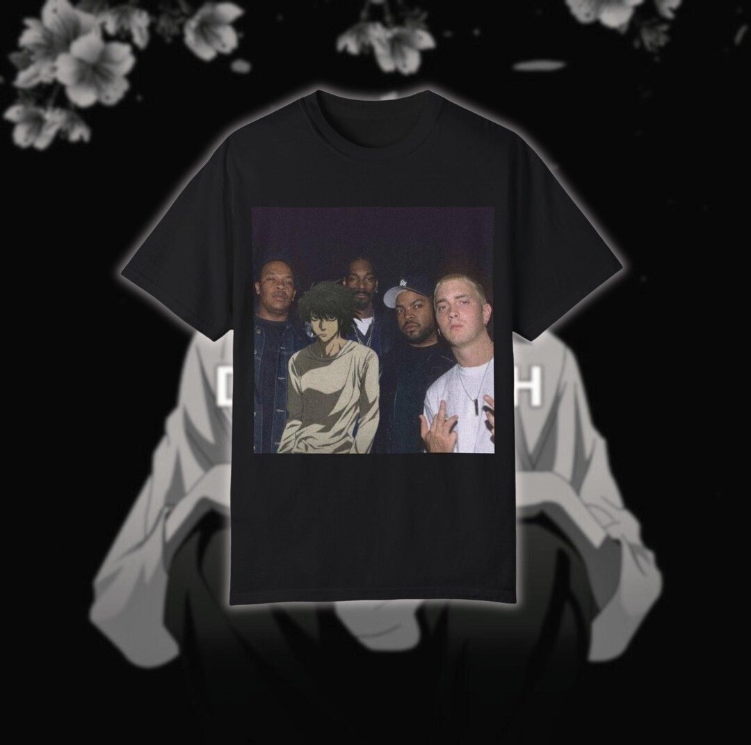 L Death Note T-shirt,anime Graphic Tee,hip Hop Crossover Shirt,90s ...