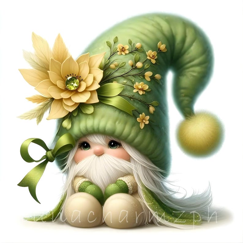 GNOME Clipart Bundle, 10 Cute Star Gnomes, Whimsical Gnomes With ...