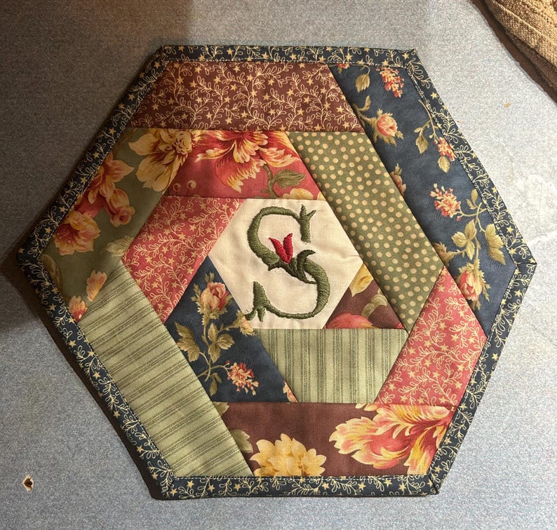 Quilted Hot Pad - Etsy