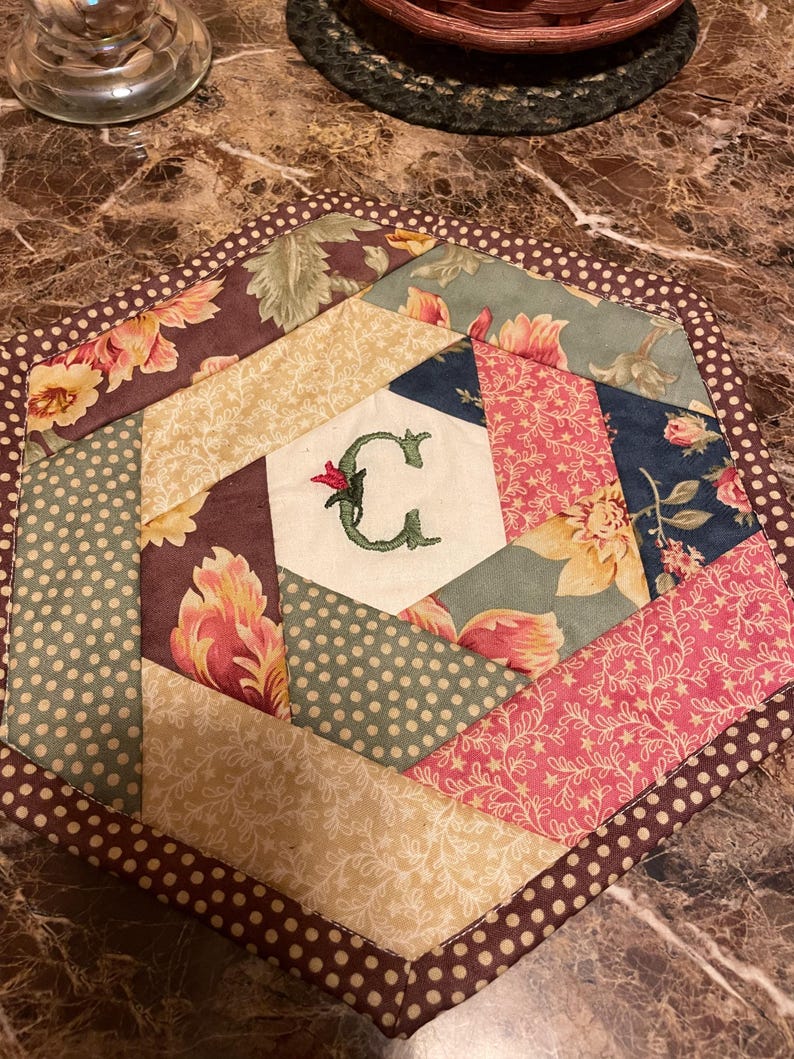 Quilted Hot Pad - Etsy