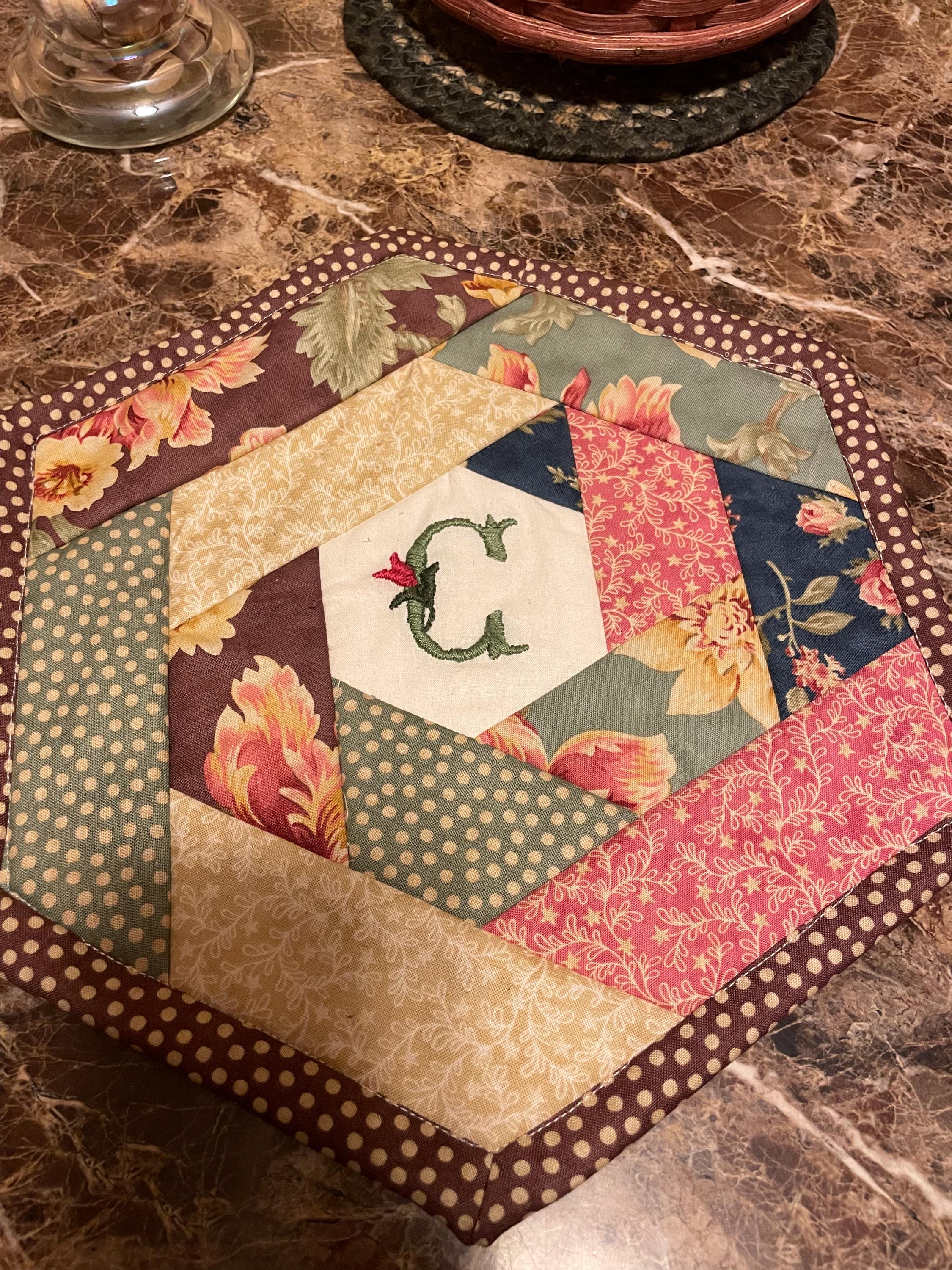 Quilted Hot Pad - Etsy