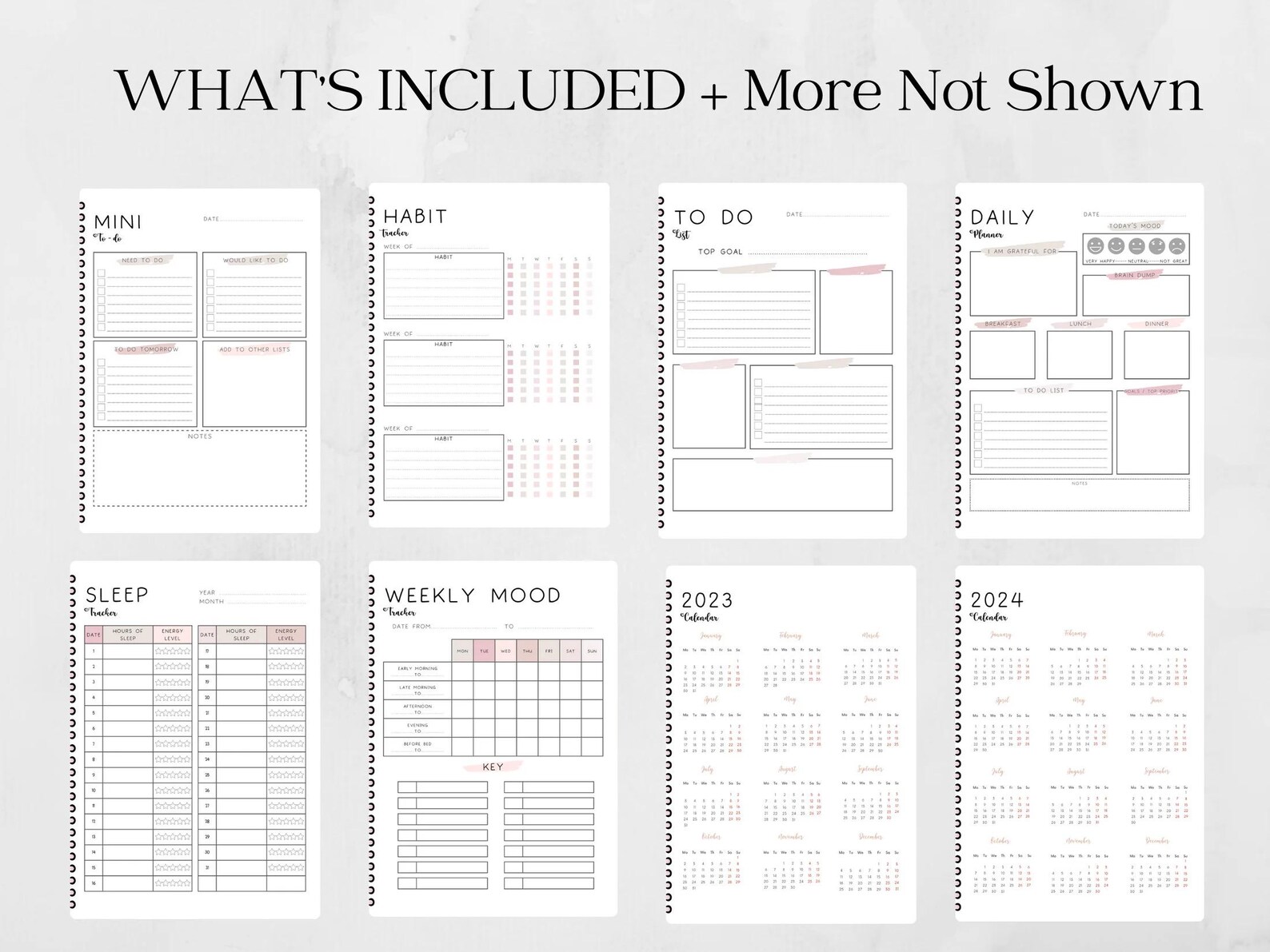 Home Management Planner|home Organizer|household Planner|cleaning Check ...