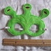 Alien Party Masks Lime Green Alien Photo Prop Felt Mask Pretend Play ...