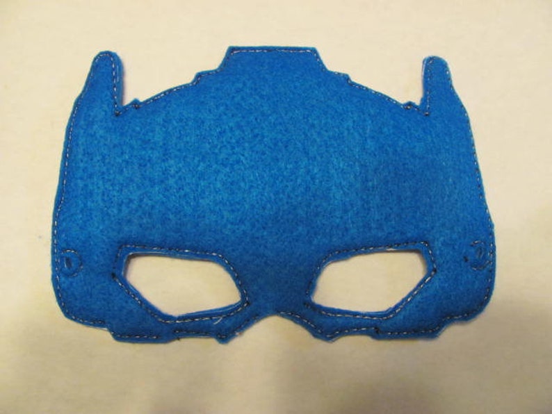Blue Robot Party Masks- Blue Robot Photo Prop - Felt Mask - Pretend ...