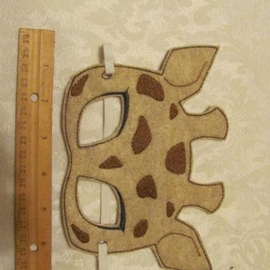 Giraffe Party Mask - Giraffe Photo Prop - Giraffe Party Favor - Giraffe ...