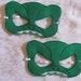 T-rex in Green Party Masks Dinosaur Photo Prop 2 Sizes Felt Mask ...
