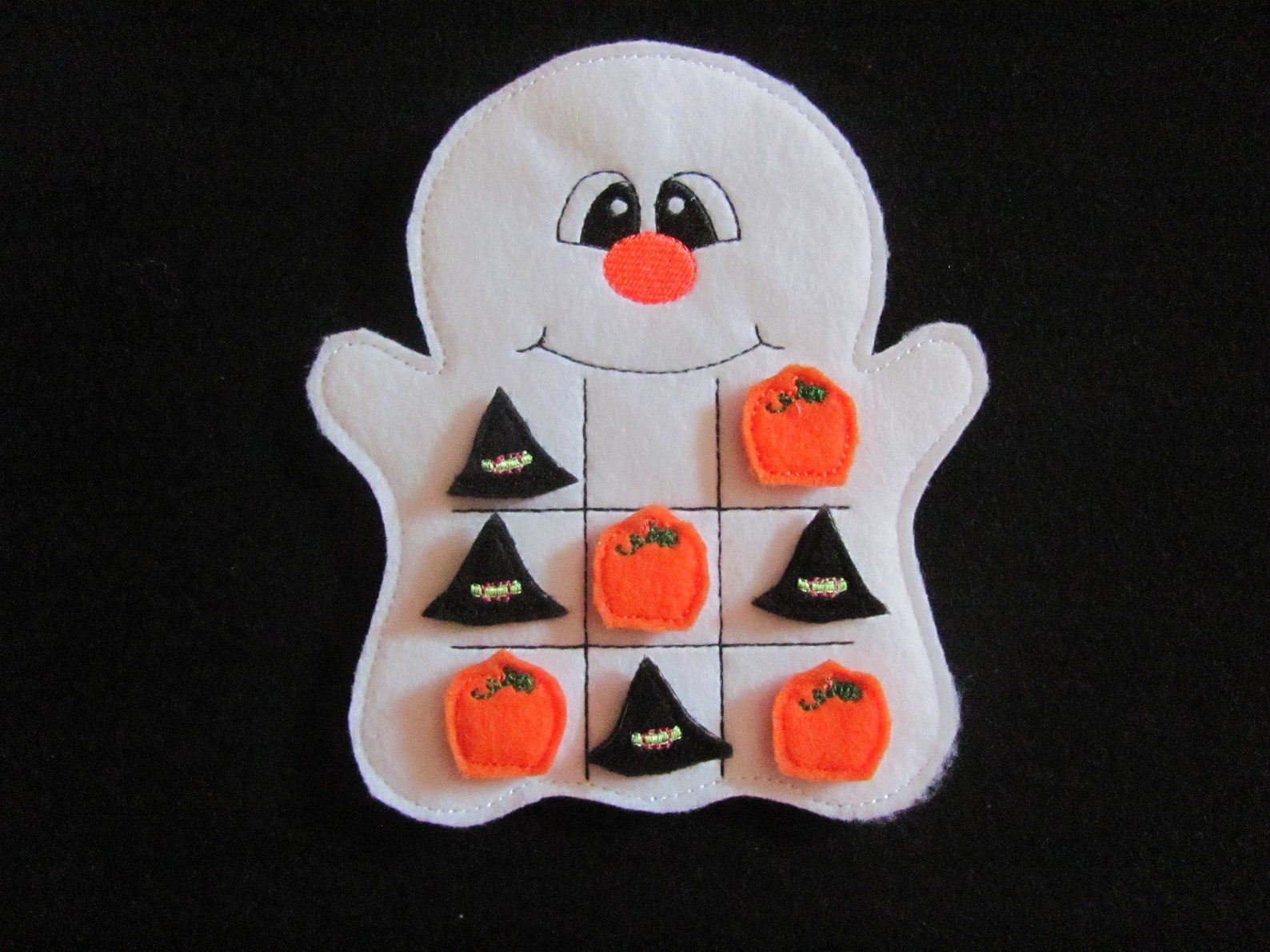 Tic Tac Toe Game Ghost Tic Tac Toe Take Along Game - Etsy