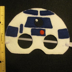 White Robot Party Masks- White Robot Photo Prop - Felt Mask - Pretend ...