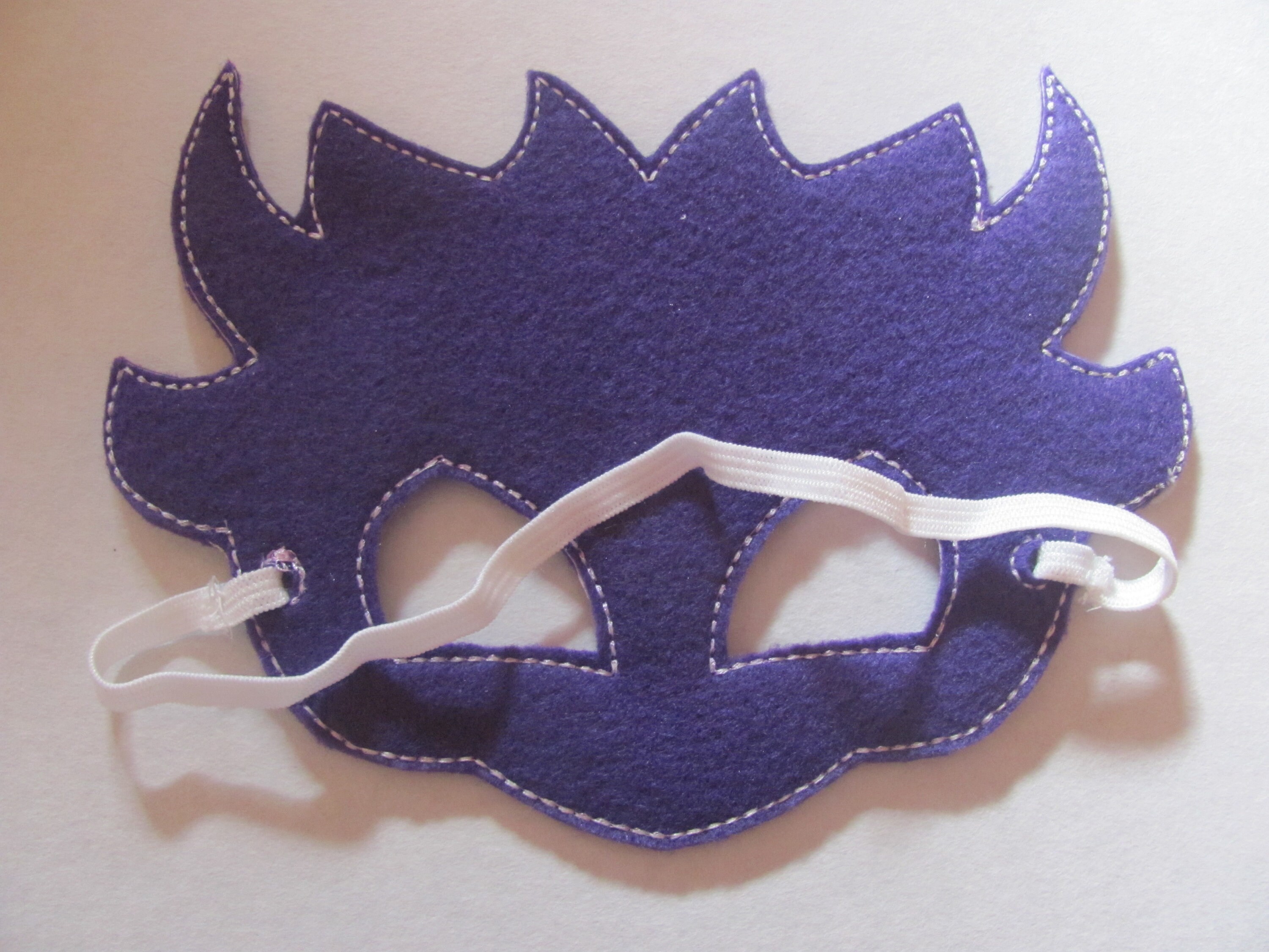 Dragon Party Masks Purple Dragon Photo Prop Dragon Felt Mask - Etsy