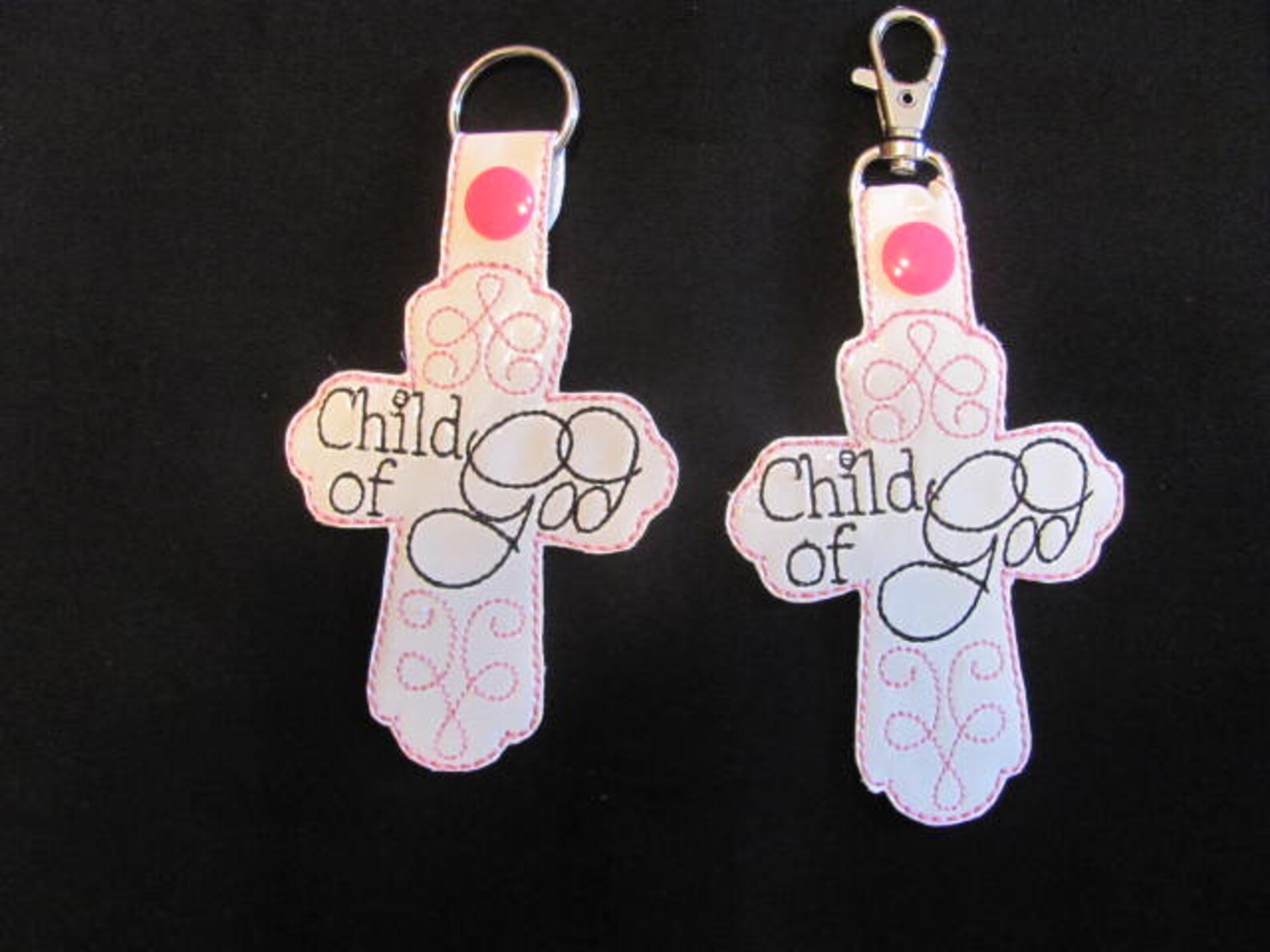 Cross Key Fob Child of God Key Fob Religious Key Fob - Etsy