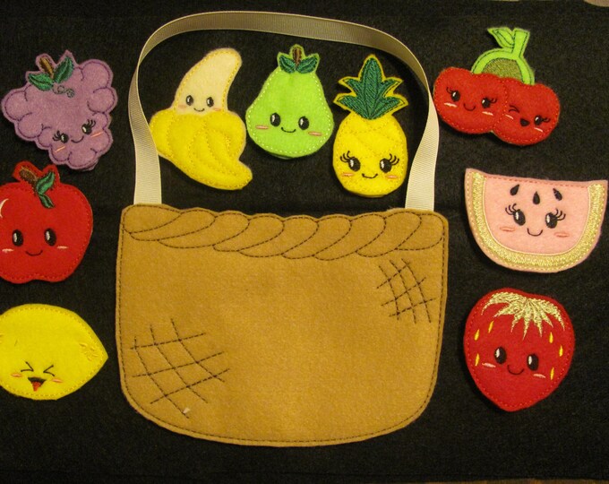 Veggie Finger Puppets, Vegetable Finger Puppets, Felt Finger Puppets ...