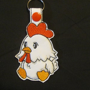 Chicken Key Chain - Chicken Quarter Holder Keychain - Chicken ...