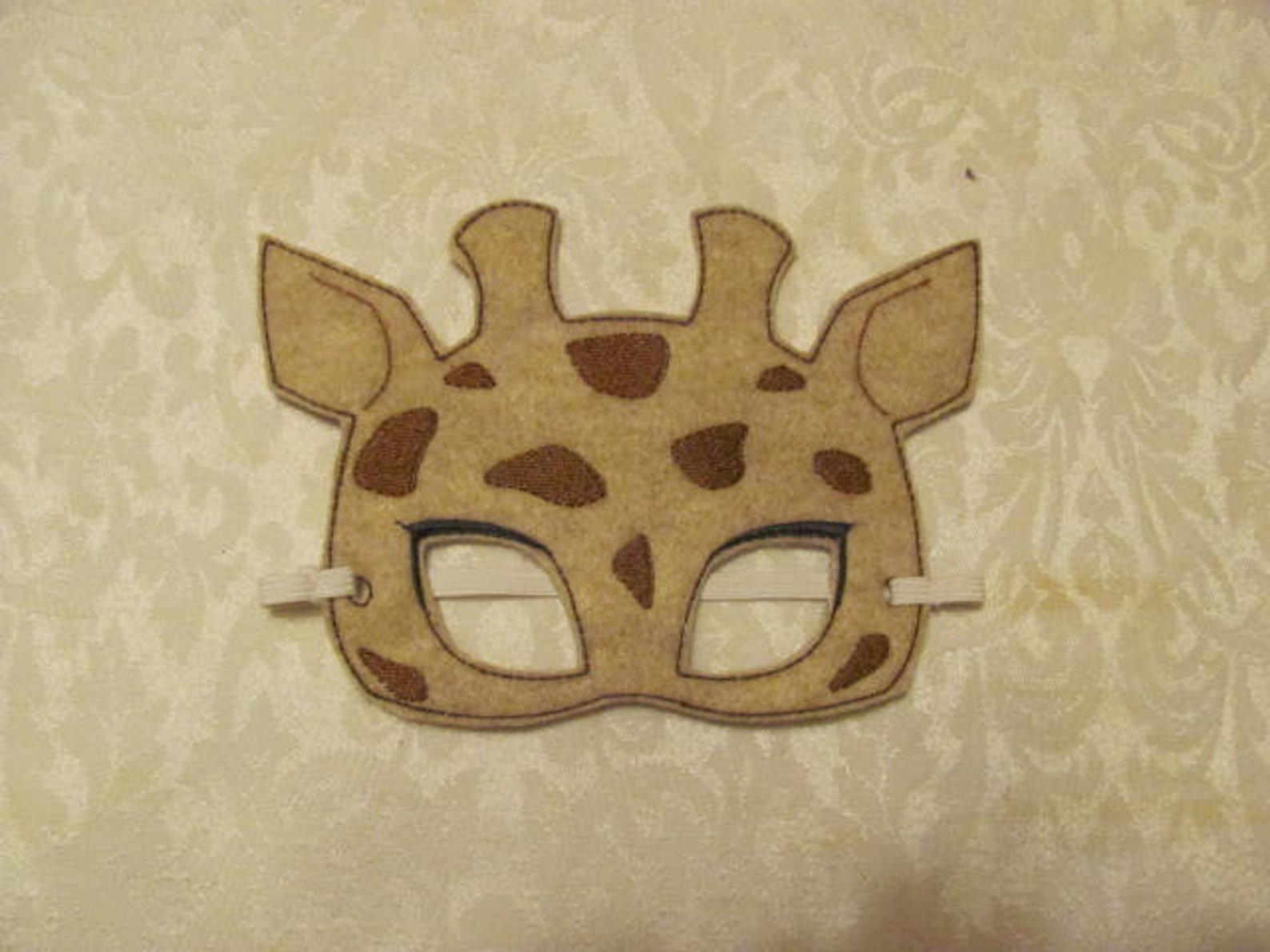Giraffe Party Mask Giraffe Photo Prop Giraffe Party Favor - Etsy
