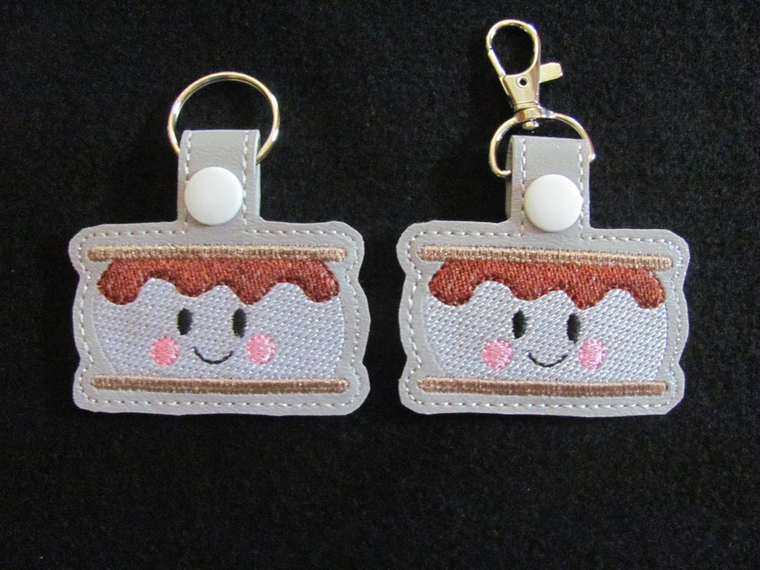 Quarter Keeper Key Chain, Smores Keychain, Smores Quarter Holder, Aldi ...