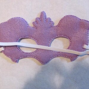 Dolphin Party Masks- Dolphin Photo Prop - Purple Dolphin Felt Mask ...