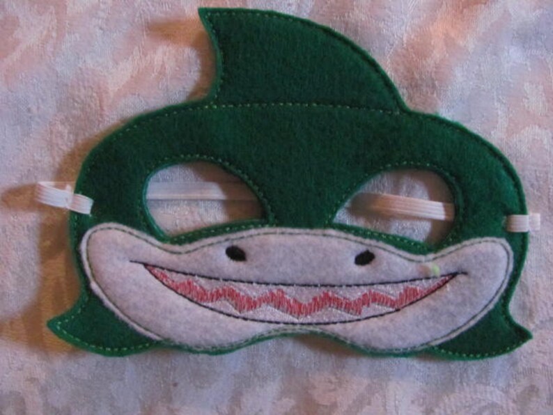 Shark Mask Choose Your Color Felt Shark Mask Photo Prop - Etsy