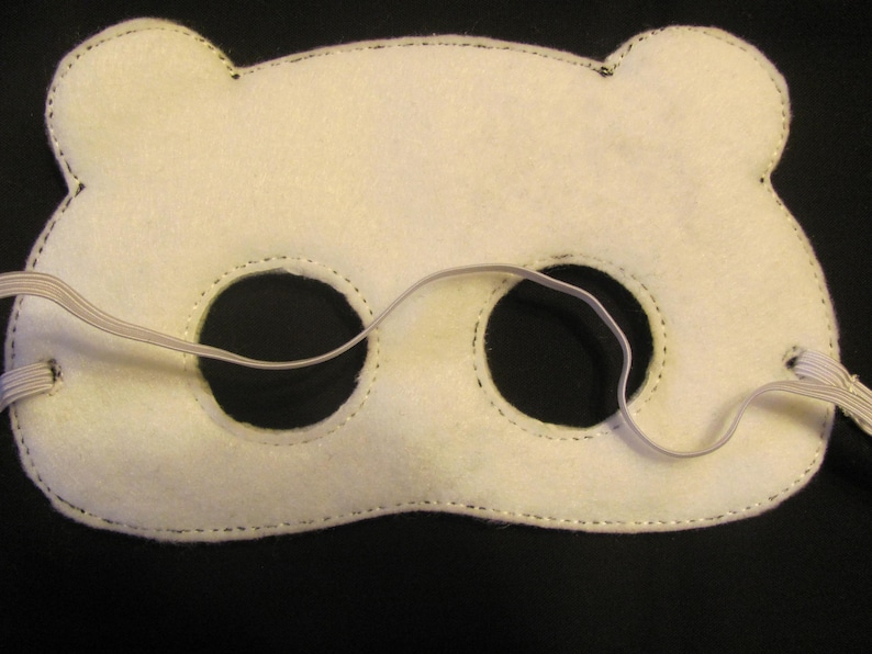 Panda Bear Party Masks- Panda Bear Photo Prop - Felt Mask - Pretend ...