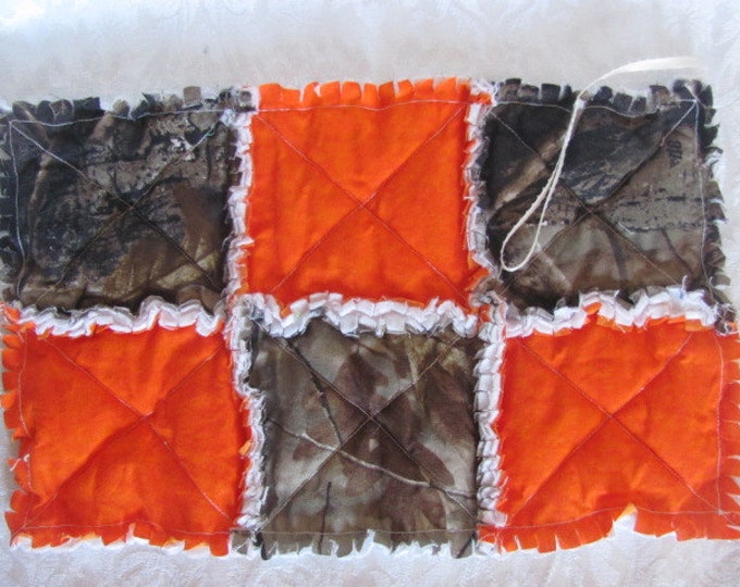 Pacifier Clip/ Pacifier Holder/ Burp Cloth/ Burp Rag Realtree Camo and ...