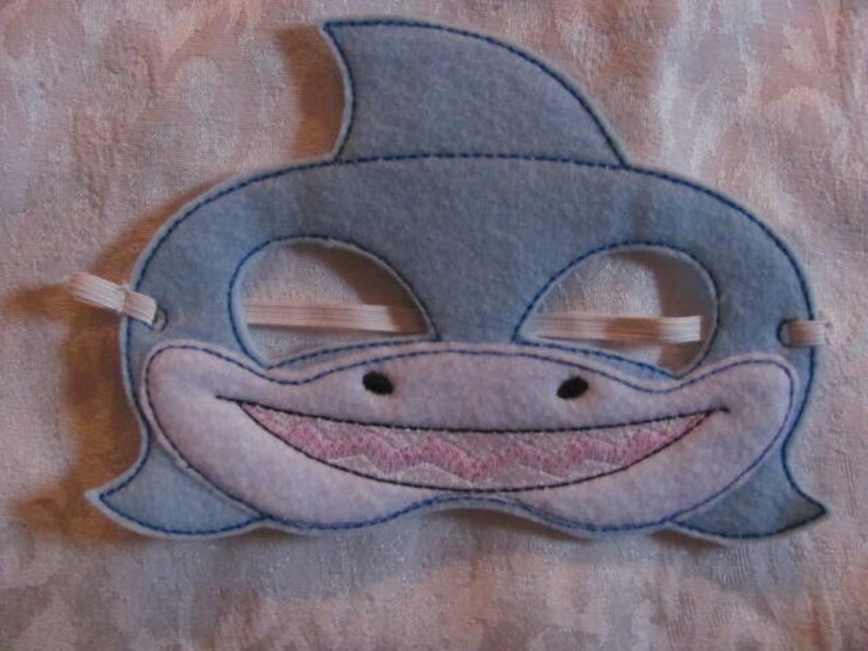 Shark Mask Choose Your Color Felt Shark Mask Photo Prop - Etsy