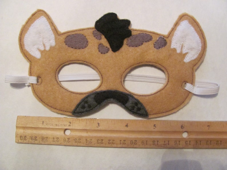 Hyena Felt Party Mask Hyena Photo Prop Hyena Party Favor - Etsy