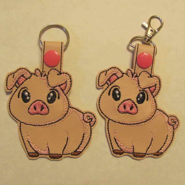 Pig Key Chains - Etsy