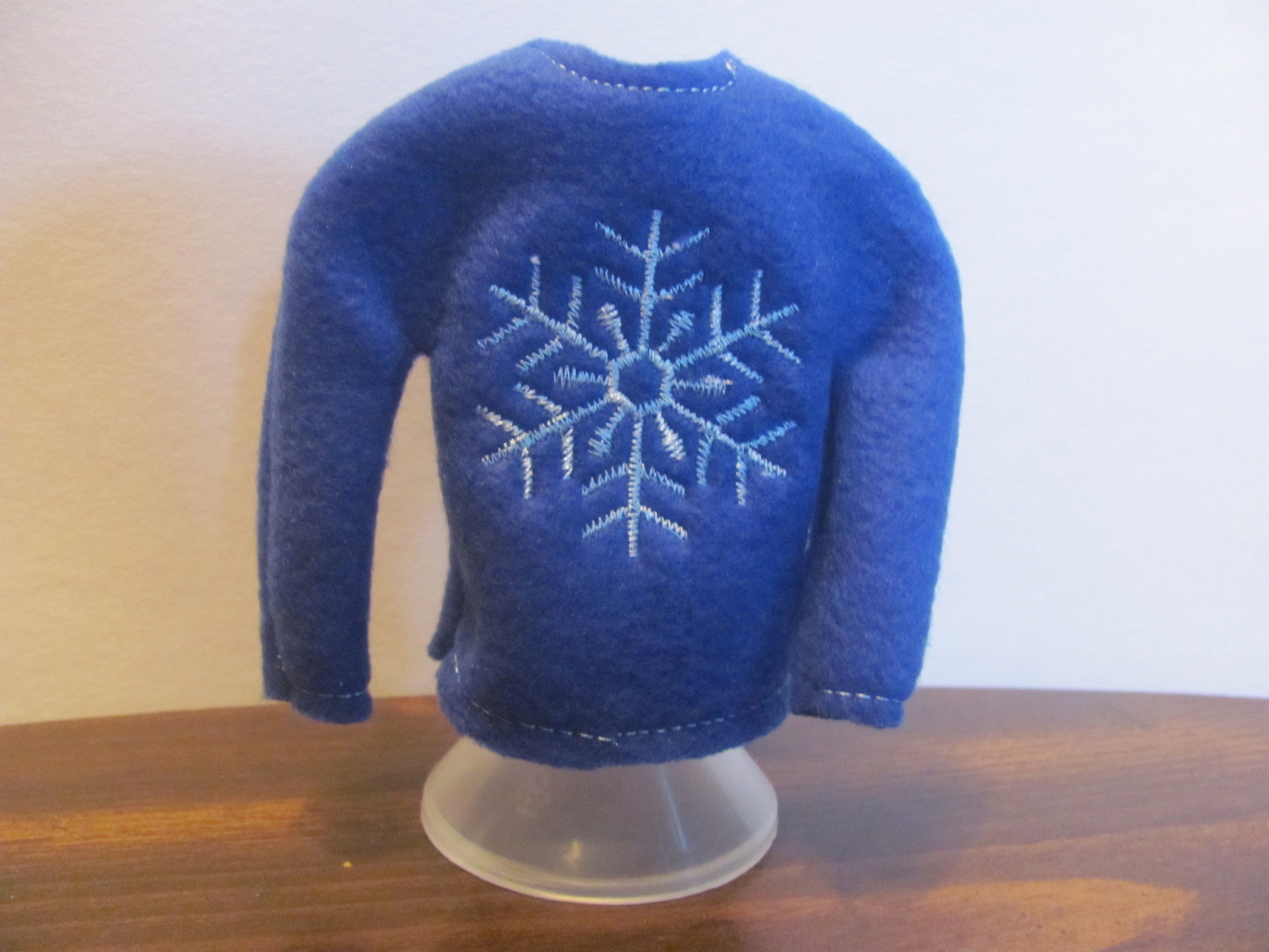 Elf Sweater - Elf Shirt - Snowflake Elf Sweater - Doll Sweater ...