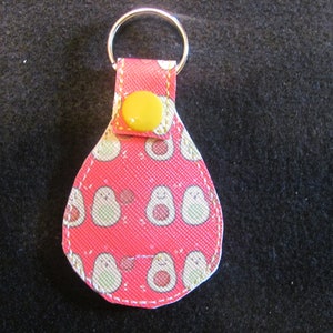 Quarter Key Chain, Oval Quarter Holder Keychain, Oval Quarter Holder ...