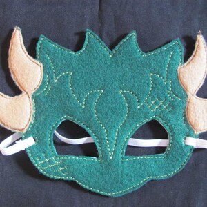 Dragon Party Masks- Dragon Photo Prop - Dragon Felt Mask - Dragon ...