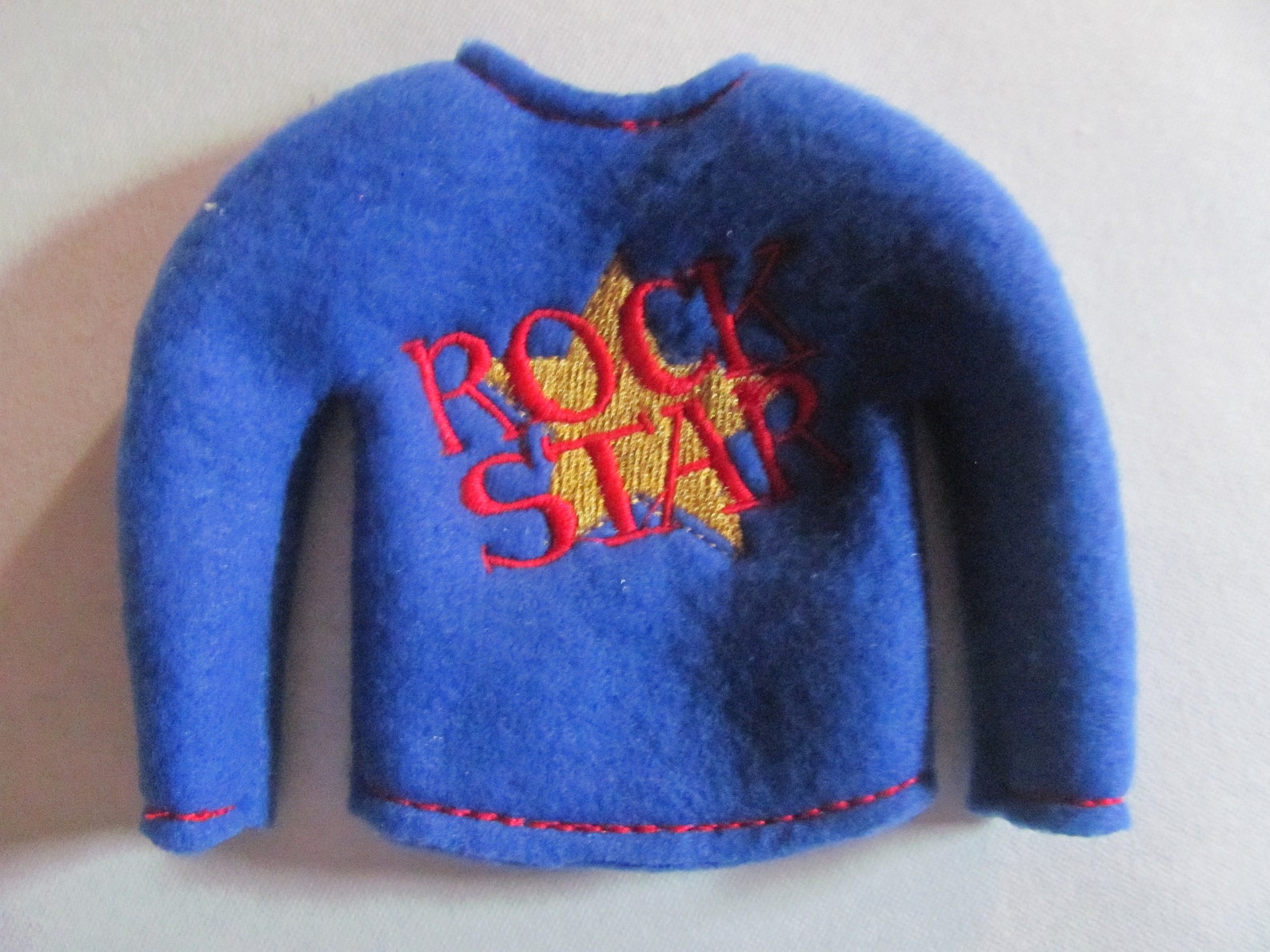 Elf Sweater -rock Star Elf Shirt - Rock Star Elf Sweater Set - Doll ...