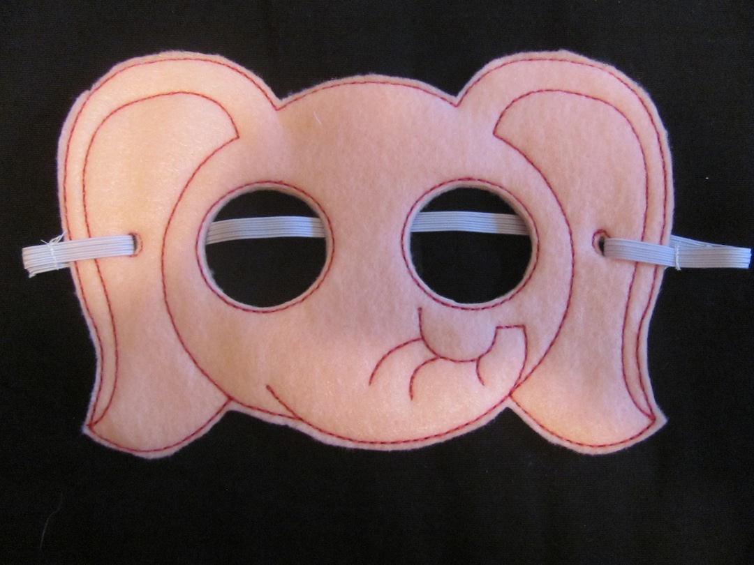 Pink Elephant Party Mask - Pink Elephant Photo Prop - Elephant Party ...