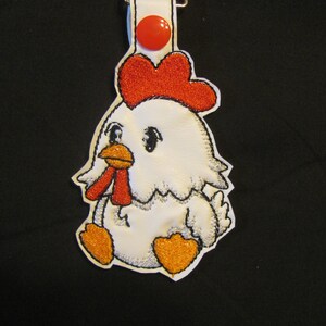 Chicken Key Chain - Chicken Quarter Holder Keychain - Chicken ...