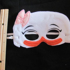 Girl Duck Felt Party Mask -girl Duck Photo Prop -girl Duck Party Favor ...