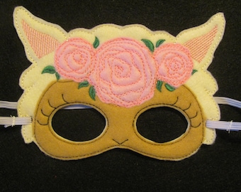 Panther Felt Party Mask Black Panther Photo Prop Panther Party Favor ...