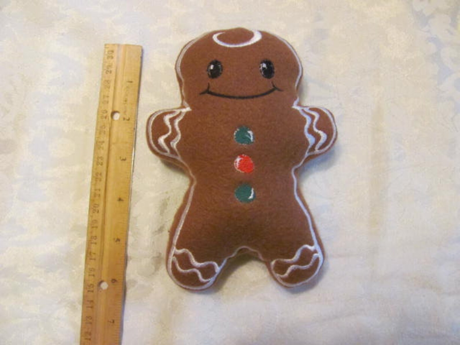 Gingerbread Boy and Girl Set of Christmas Decorations - Etsy