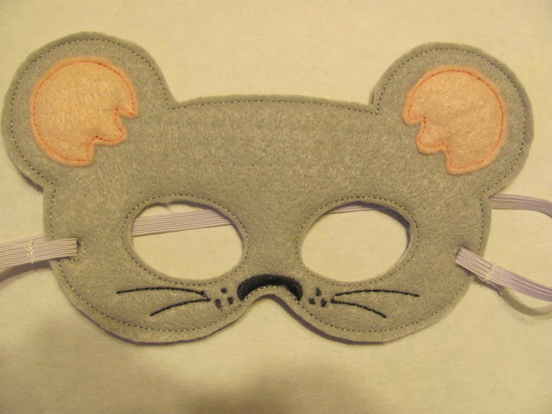 Mouse Party Masks- Mouse Photo Prop Mouse Felt Mask -mice Halloween ...