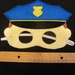 Police Officer Party Mask - Policeman Photo Prop - Police Officer Party ...