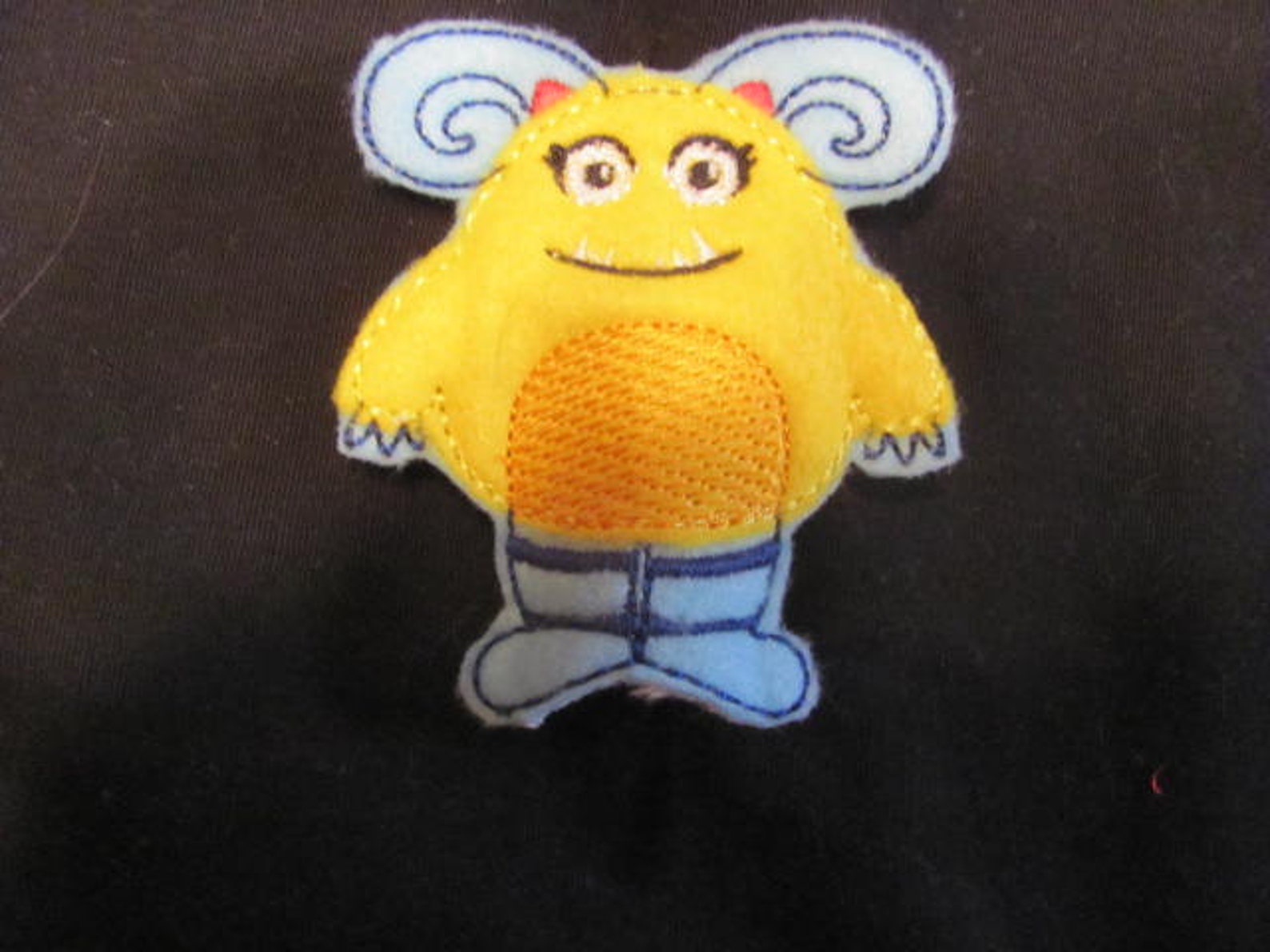 Little Monsters Finger Puppet Set Monsters Finger Puppet Set | Etsy