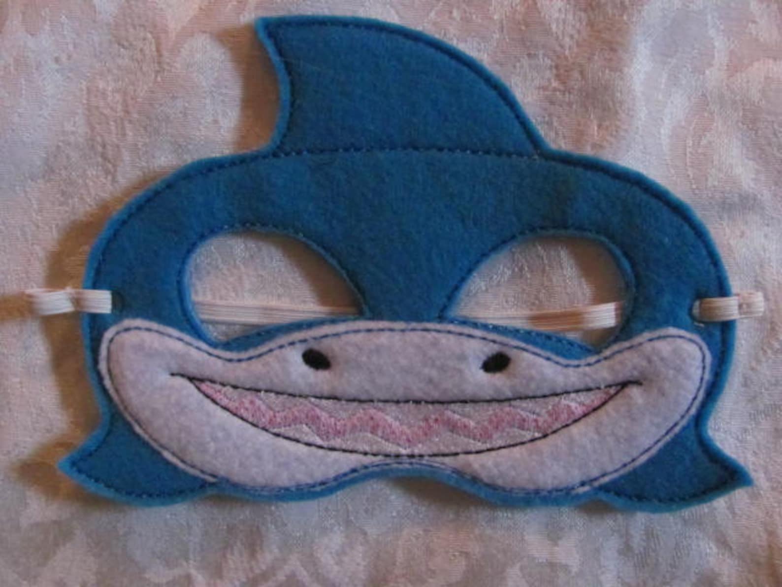 Shark Mask Choose Your Color Felt Shark Mask Photo Prop | Etsy