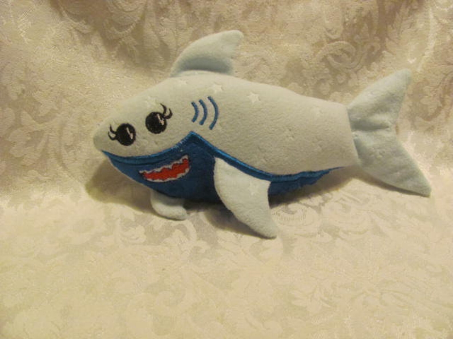 Shark Stuffed Animal- Blue Shark - Shark Stuffie - Shark Children's ...