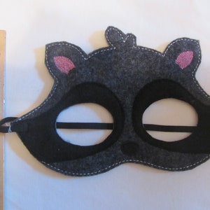 Raccoon Party Mask - 2 Sizes - Raccoon Photo Prop - Raccoon Party Favor ...