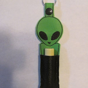 Alien Lip Balm Holder - Alien Lip Balm Case - Alien Key Fob - Alien Key ...