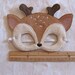 Deer Party Mask - Deer Photo Prop - Deer Party Favor - Deer Felt Mask ...