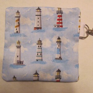 Lighthouse Zipper Bag - Lighthouse Accessories Bag - Zipper Pouch ...