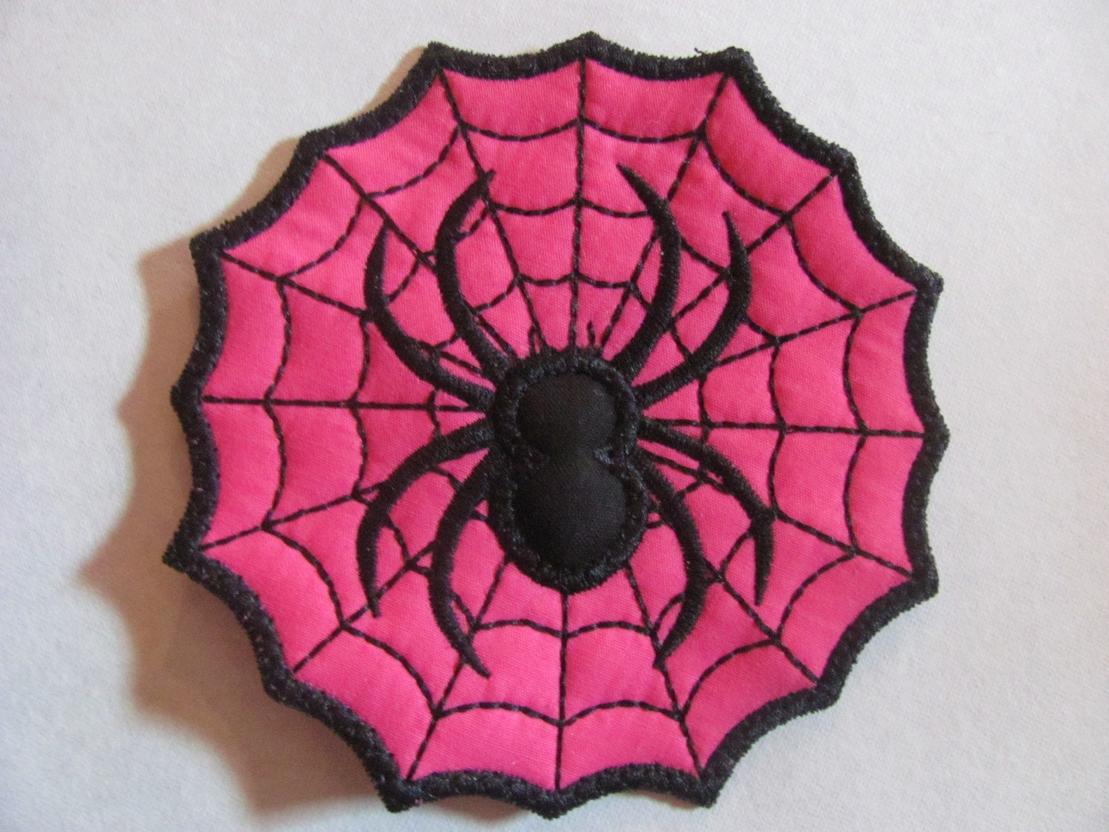 Spider Coaster Set Pink Spider Coaster Set Spider Web - Etsy
