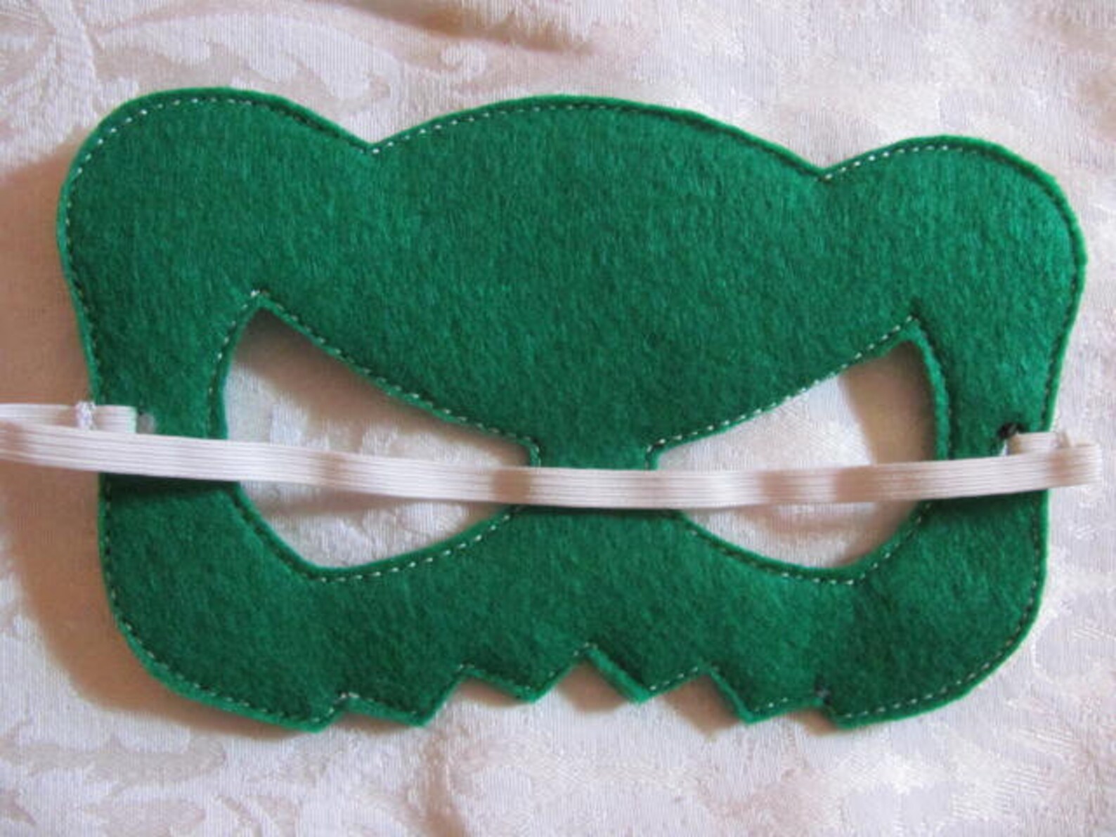 T-rex in Green Party Masks- Dinosaur Photo Prop - 2 Sizes - Felt Mask ...