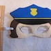Female Police Officer Party Mask Girl Police Officer Photo Prop Police ...