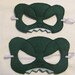 T-rex in Green Party Masks- Dinosaur Photo Prop - 2 Sizes - Felt Mask ...
